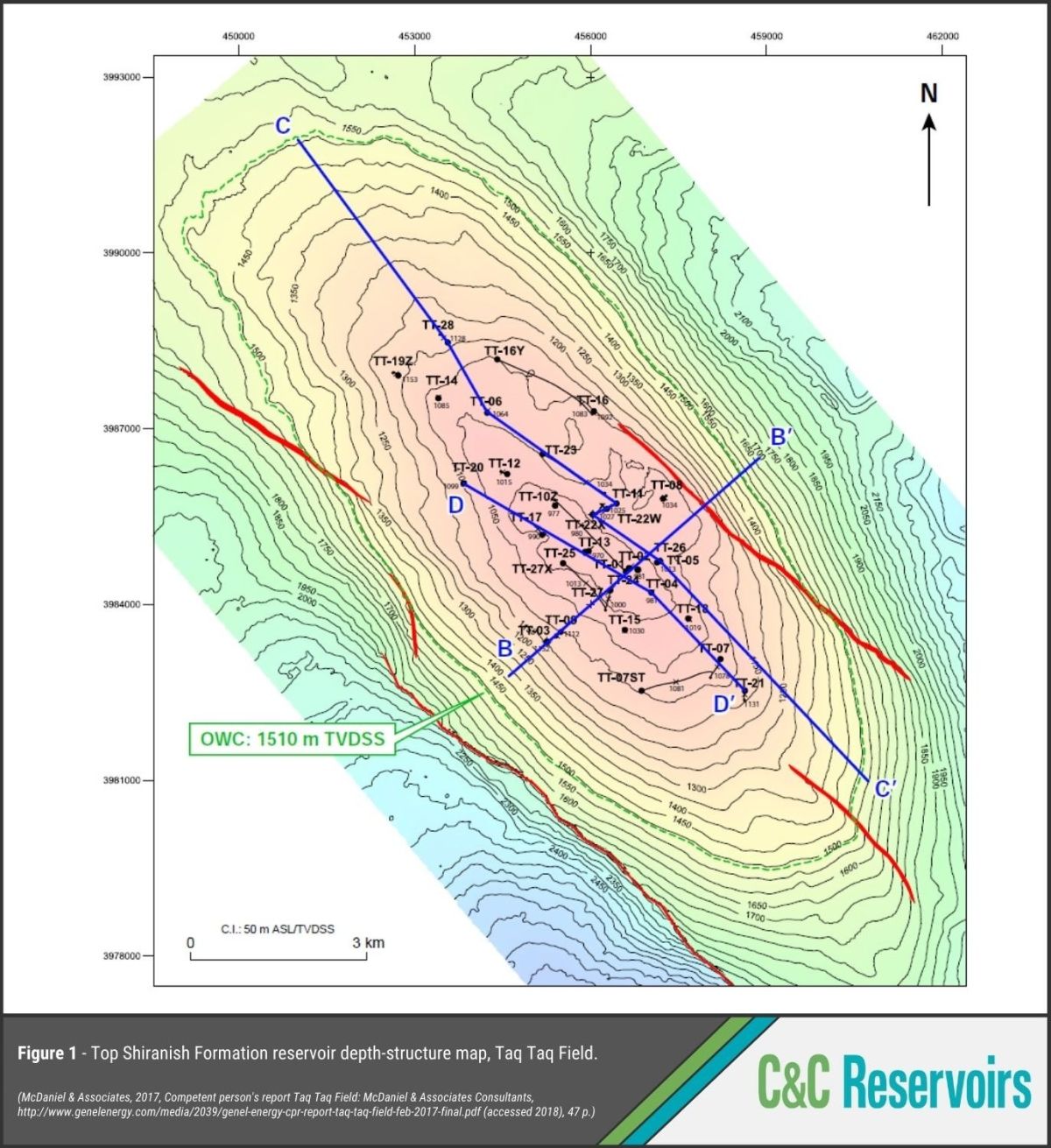 The Taq Taq Field – Extensive Fracture Networks in Iraq’s Oil Giant | C&C Reservoirs